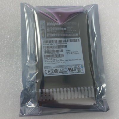 4XB7A10196 01PE096 480G SATA SSD 2.5寸SR550 SR650固态硬盘