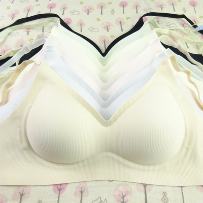薄款无钢圈聚拢显小收副乳文胸