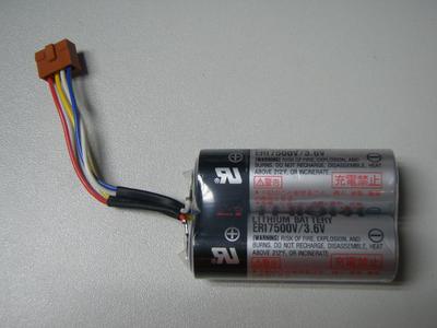 东芝ER17500V 2个组合3.6V 带4P棕色插头2ER17500V 5.4Ah