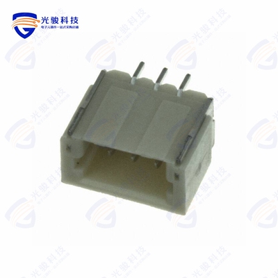 1734709-3《CONN HEADER SMD R/A 3POS 1MM》