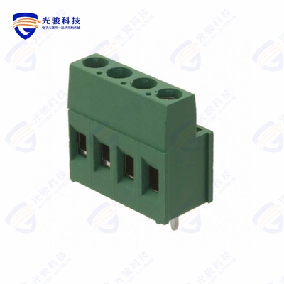 284392-4《TERM BLK 4P SIDE ENT 3.81MM PCB》
