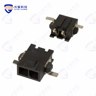 2-1445100-2《CONN HEADER SMD R/A 2POS 3MM》