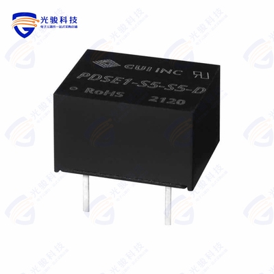 PDSE1-S24-S12-D《DC-DC 3KV ISOLATED, 1 W, 21.6~26》