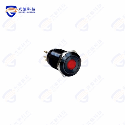 MPI005DTELARD12 《SWITCH PB SPCO ILLUM RED ALUM》