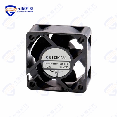 CFM-3828BF-1235-614-20《DC AXIAL FAN, 38 MM SQUARE, 28 M》