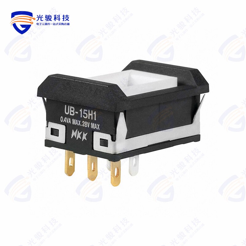 UB15NBKG015F 《SWITCH PUSH SPDT 0.4VA 28V》