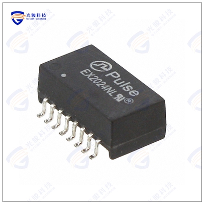EX2024NLT 变压器XFRMR LAN ISOL 10BASET 1:2.5 SMD