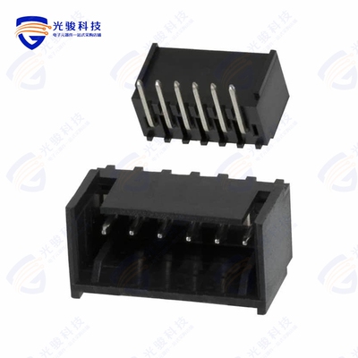 2-644803-6《CONN HEADER R/A 6POS 2.54MM》