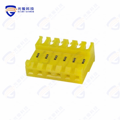 3-644466-6《CONN RCPT 6POS IDC 20AWG TIN》