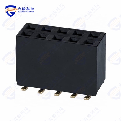 NPPC052KFMS-RC《CONN HDR 10POS 0.1 GOLD SMD》