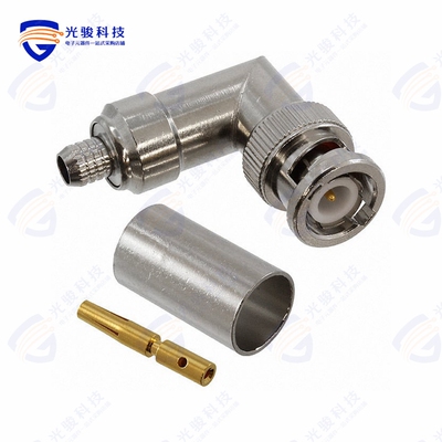 031-336《CONN BNC PLUG R/A 50 OHM CRIMP》