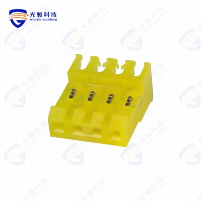 3-640600-4《CONN RCPT 4POS IDC 20AWG TIN》