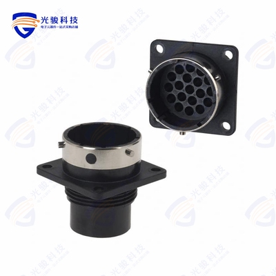 UTG01619P《CONN RCPT HSNG MALE 19POS PNL MT》