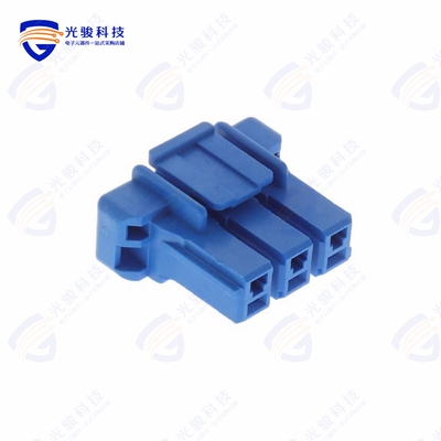 2-1376389-3《CONN 3P PLUG HSG BLUE》