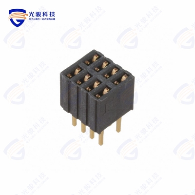 HRS-2B-08-GA《RECEPTACLE STRIP, 1.27MM, VERTIC》