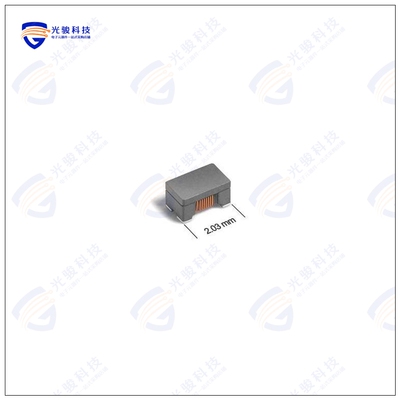 0805USBF-672MRC 滤波器CMC 434NH 500MA 2LN 1.65KOHM SMD