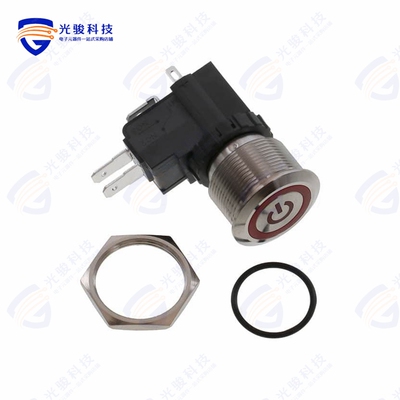 AVH22MSSFE13241604 《SWITCH PUSHBUTTON SPDT 16A 125V》