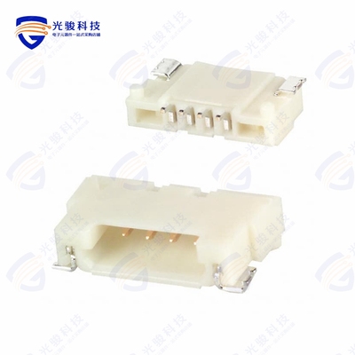 DF14-4P-1.25H(54)《CONN HEADER SMD R/A 4POS 1.25MM》