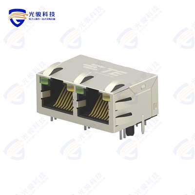 2301996-7《CONN JACK 2PORT 1000 BASE-T PCB》