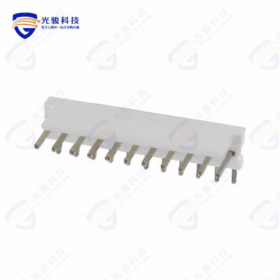 1-640455-1《CONN HEADER R/A 11POS 2.54MM》