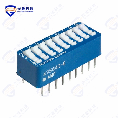 5435640-6 《SWITCH ROCKER DIP SPST 60MA 5V》