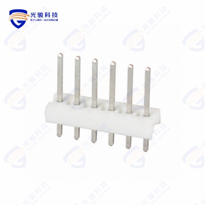 640452-6《CONN HEADER VERT 6POS 2.54MM》