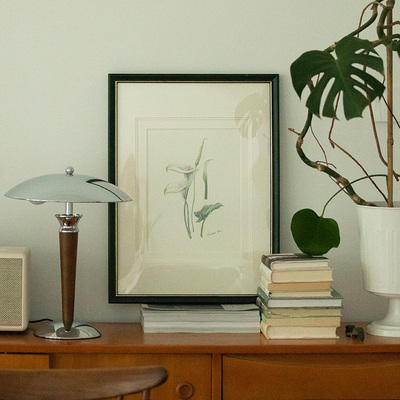  ZHIBAI ART装饰画挂画玄关沙发背景墙轻奢竖版简约北欧复古