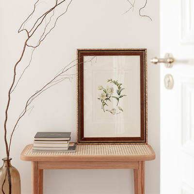 原创手绘植物花卉北欧客厅装饰画