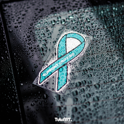后窗反光贴TUTU圖圖車丝带贴纸