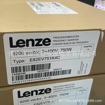 【议价】E82EV751K4C E82EV751-4C 伦茨/Lenze 变频器全新包装库