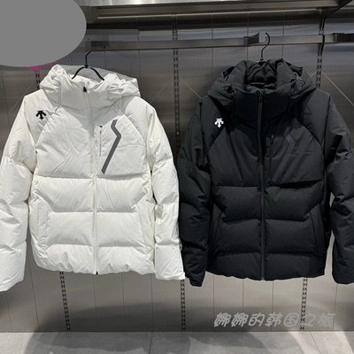 短款连帽羽绒服光转热保暖男子