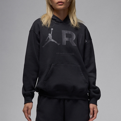 耐克/Nike AJ大巴黎女子加绒套头连帽保暖运动休闲卫衣FV7755-045