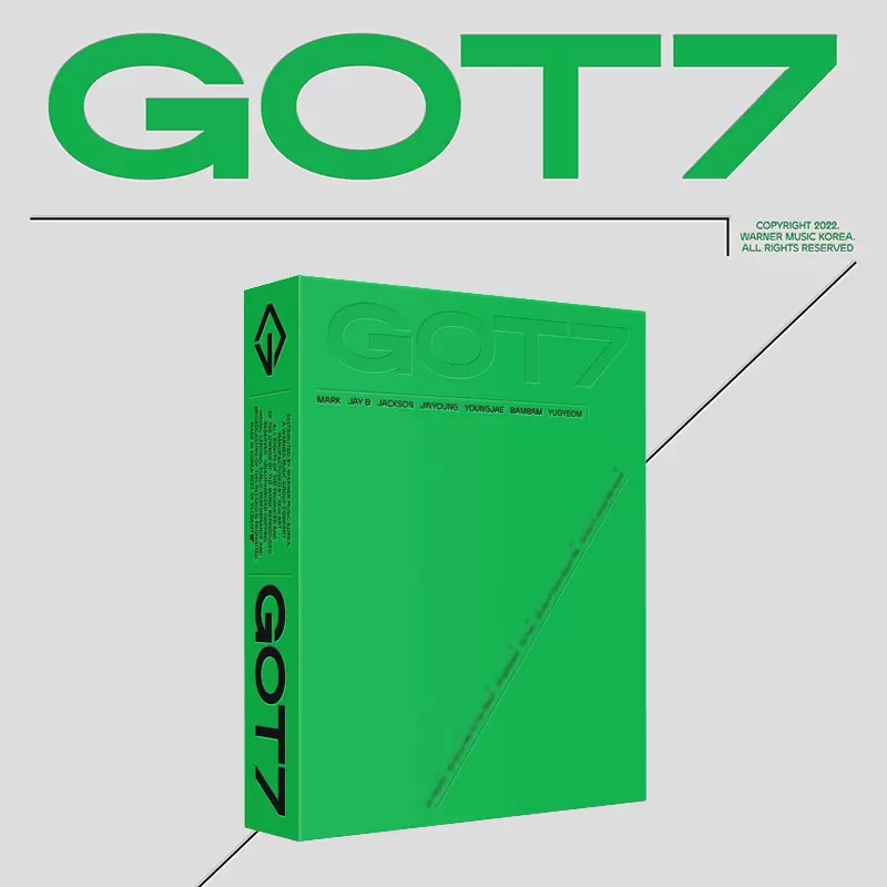 正版 GOT7回归新专辑《GOT7》CD唱片官方海报小卡王嘉尔_虎窝淘