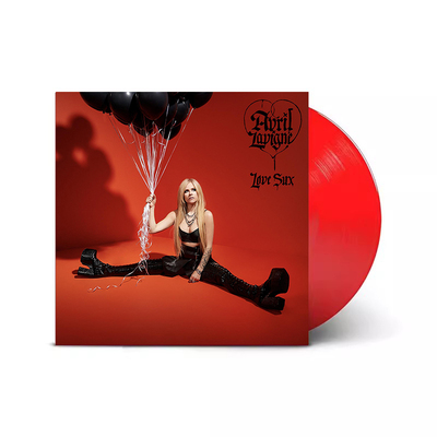 官方正版 艾薇儿专辑 Avril Lavigne Love Sux LP 限量红胶黑胶