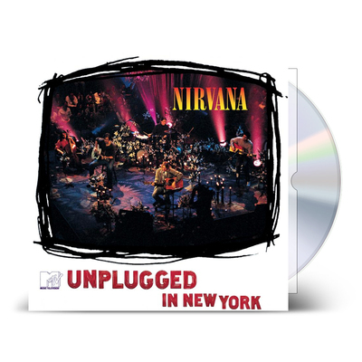 正版 涅槃乐队专辑Nirvana MTV Unplugged in New York CD+歌词本