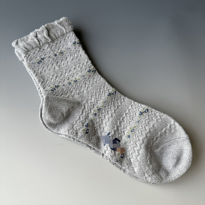 日本女袜春秋款客供面料