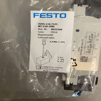 FESTO 费斯托 VUVGL14T32CMTG181R8