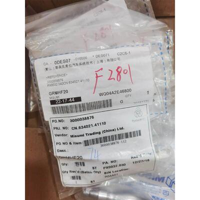 实拍PHOENIX CONTACT插头SACC-M8MS-3QO-0.5-M 1441008