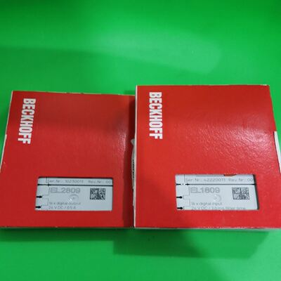 倍福EL2809，el1809带二维码，图片实物拍摄