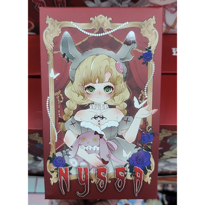 Nyssa妮撒怪诞梦魇系列BJD可爱动漫12分手办摆件超可动潮玩盲盒