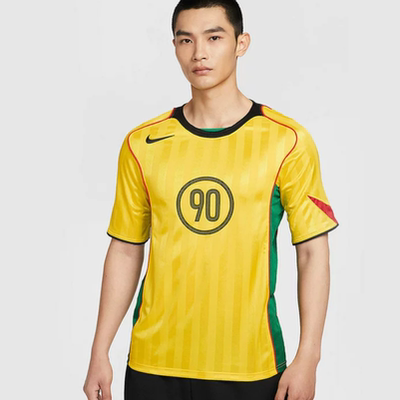 Nike耐克TOTAL 90男子速干足球短袖球衣夏拼接运动T恤IB4219-719