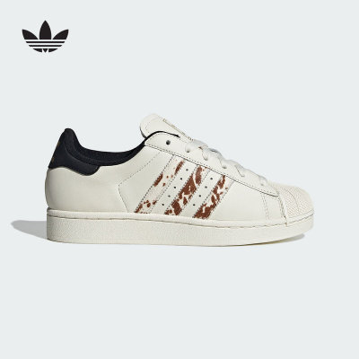 阿迪达斯三叶草2025冬男女鞋SUPERSTAR贝壳头小白板鞋 JQ6473