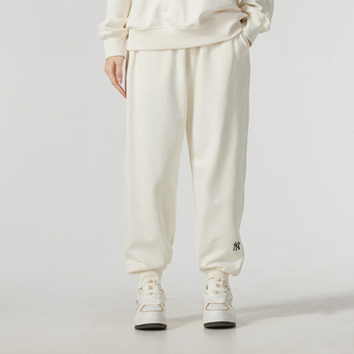 MLB/针织长裤新款男女裤休闲裤情侣运动裤束脚裤3APTB0151-50CRS