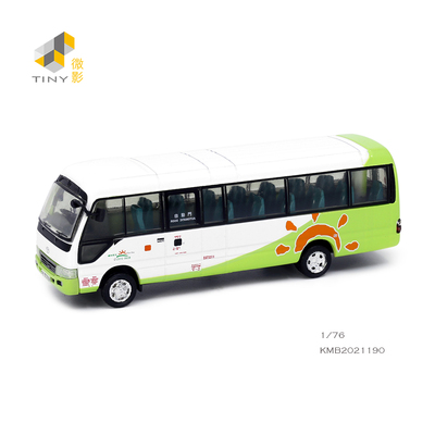 TINY微影 城市KMB26 丰田考斯特B59阳光巴士 合金汽车模型