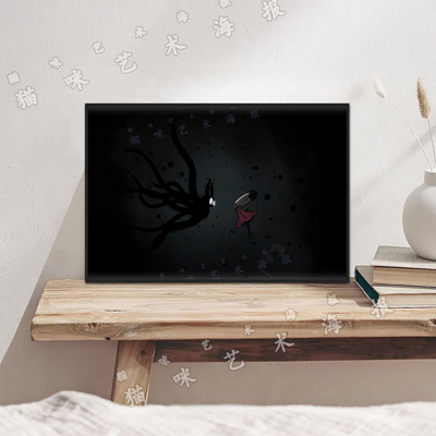 空洞骑士丝之歌游戏Hollow Knight: Silksong帆布打印海报装饰画