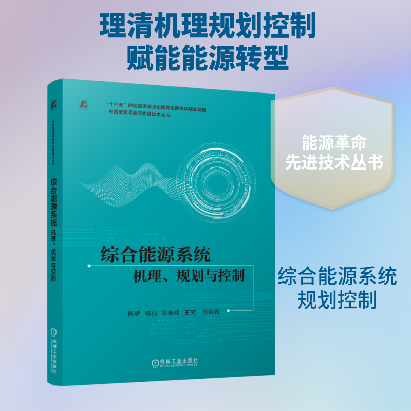 正版现货 综合能源系统：机理、规划与控制 机械工业出版社 陈辉等 著 石油 天然气工业