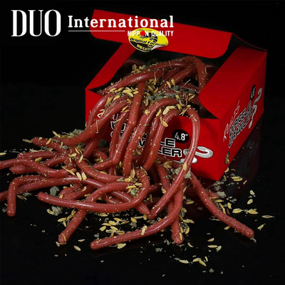 日本DUO面条虫鲈鱼路亚软饵