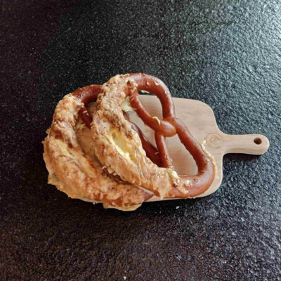 德国新鲜芝士碱水面包圈Cheese Laugen Brezel 饱腹代餐包代金券