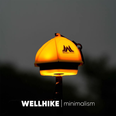 WELLHIKE多巴胺户外噗噗球帐灯 露营沙滩氛围帐篷呼吸拍拍手提灯