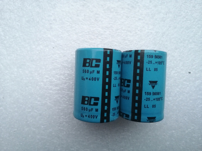 飞利浦 BC VISHA威世 400V 560UF 高压发烧电解电容